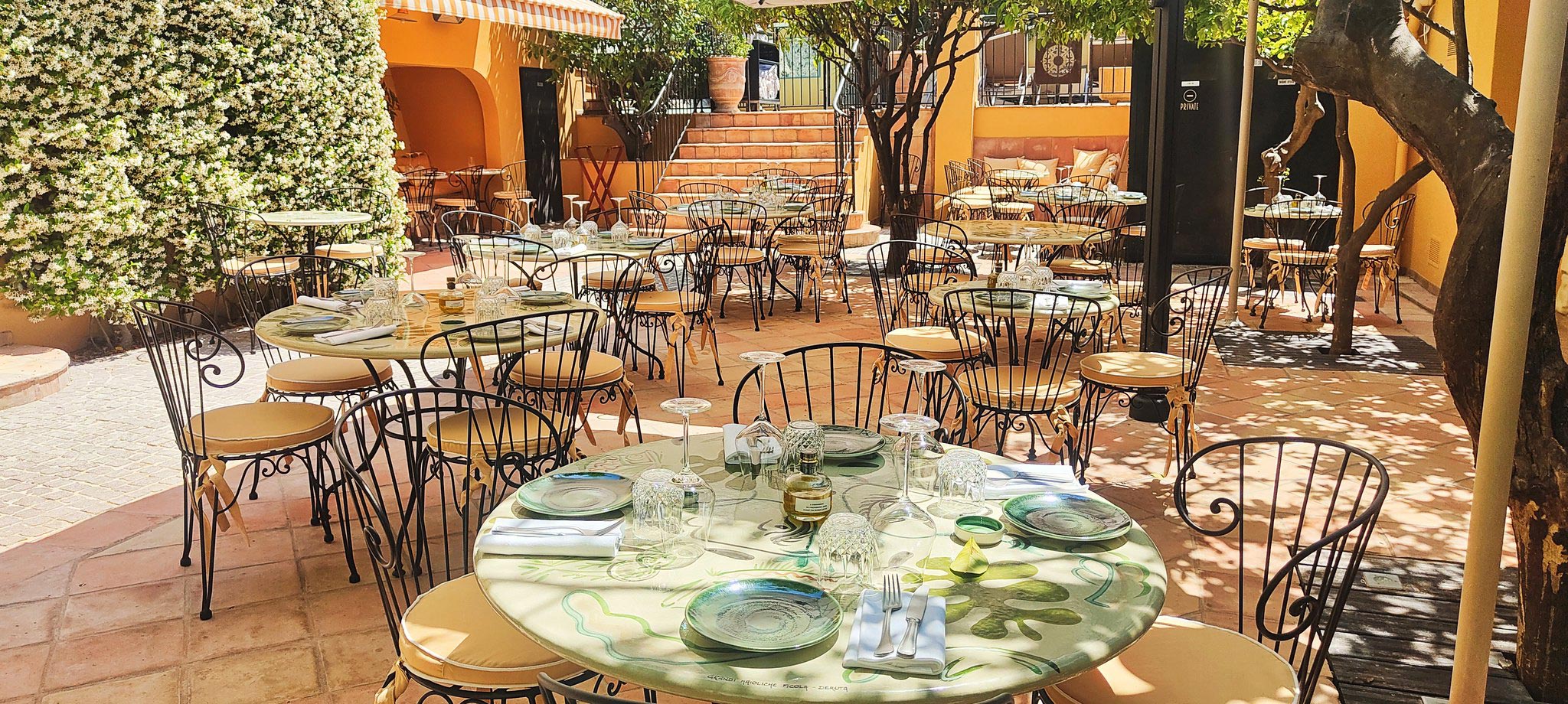 Restaurant avec terrasse à Nice et bar | Hôtel La Pérouse